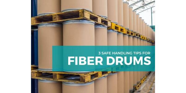 3 Safe Handling Tips for Fiber Drums