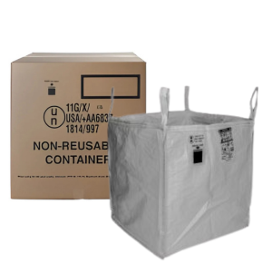 Cubic Yard Boxes & Bulk Bags - Hazmat & 4G Packaging