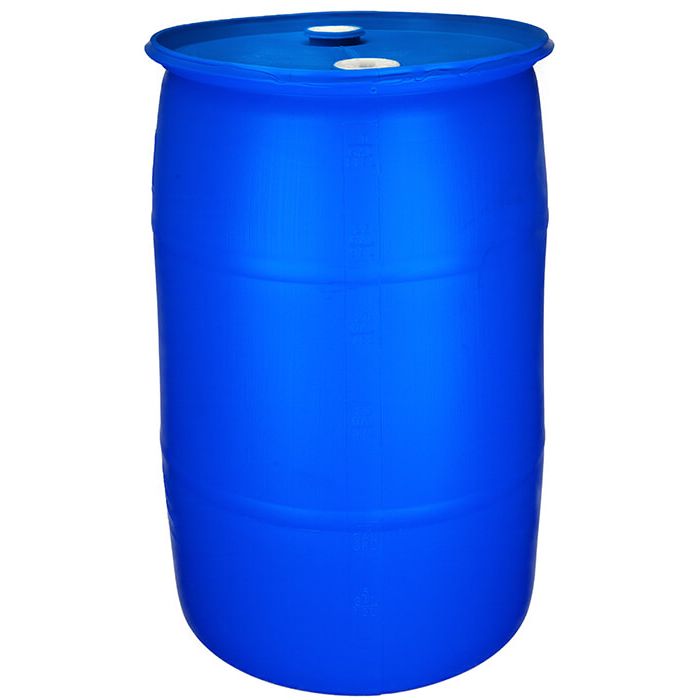 plastic barrels