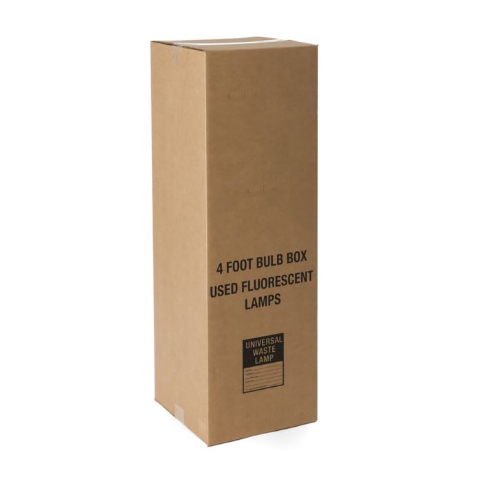 CE4FIB Fluorescent Lamp Recycling Box – 4 Foot - Basco USA