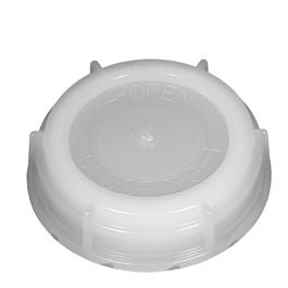 70mm Natural PE Industrial Plastic Screw Cap - EPDM Gasket