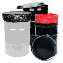 empty 5 gallon drums