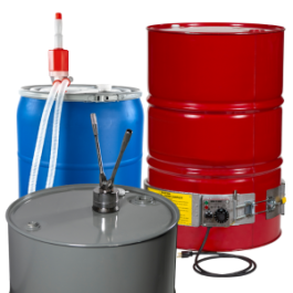 empty 5 gallon drums