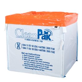 Clean-Pak Flap Top HazMat Cubic Yard Box