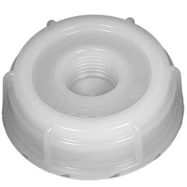 70mm Natural PE Industrial Screw Cap with 3/4" Reducer