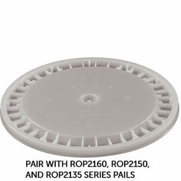 ROP2100CVR-TT-N-S RightPail ™ 5 Gallon Tear Tab Plastic Pail Lid ...